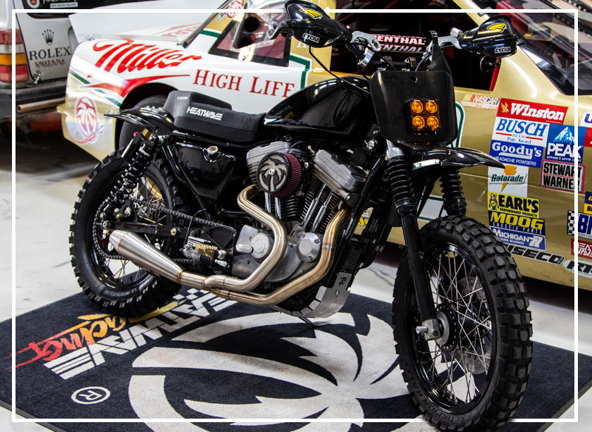 Sporty #13: Build a Harley-Davidson Sportster for desert racing in 3 w