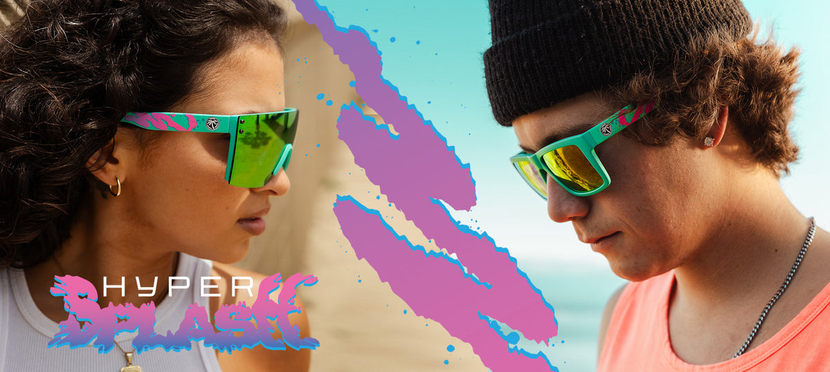 Heat Wave Visual: Highly Visual Custom Sunglasses