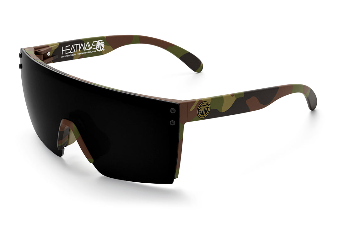 Lazer Face Sunglasses: Fleck Camo Z87 | Heat Wave Visual