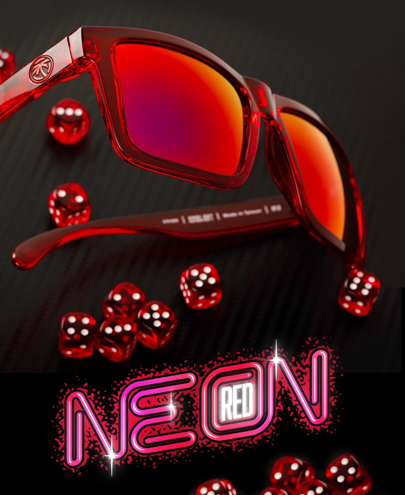 Heat Wave Visual: Highly Visual Custom Sunglasses