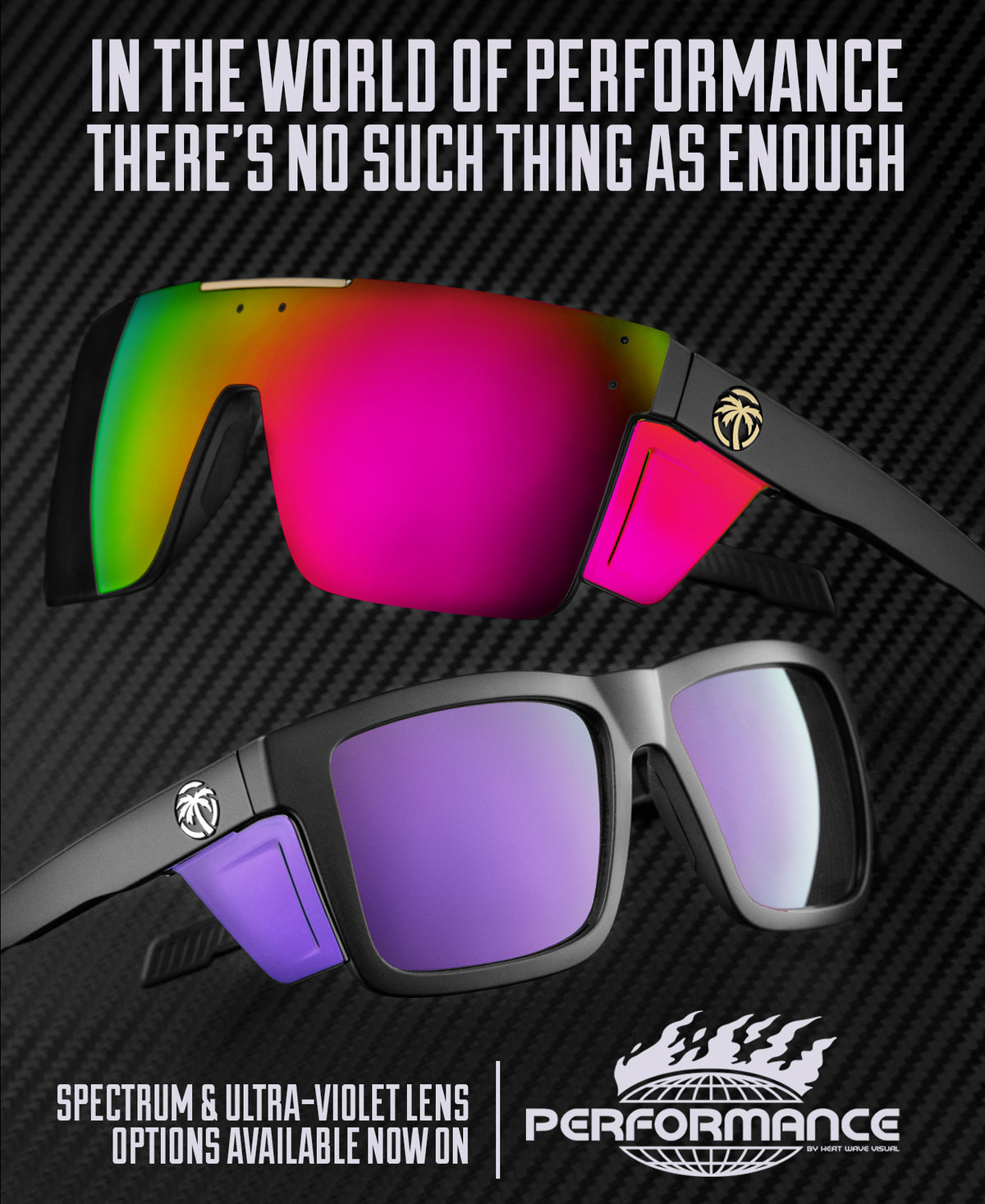 Heat Wave Visual: Highly Visual Custom Sunglasses