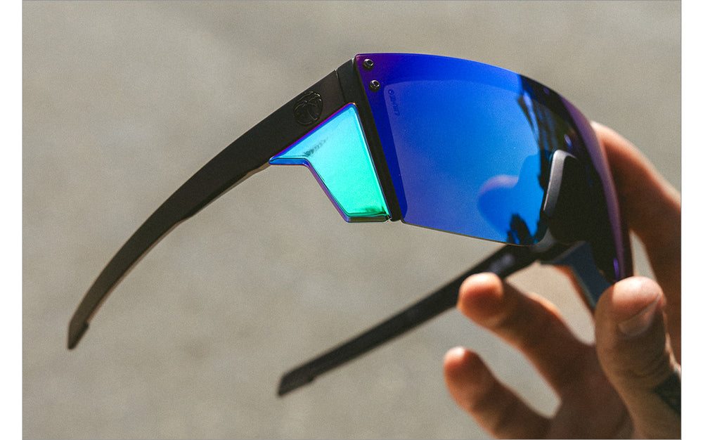 Lazer Face Sunglasses | Heat Wave Visual