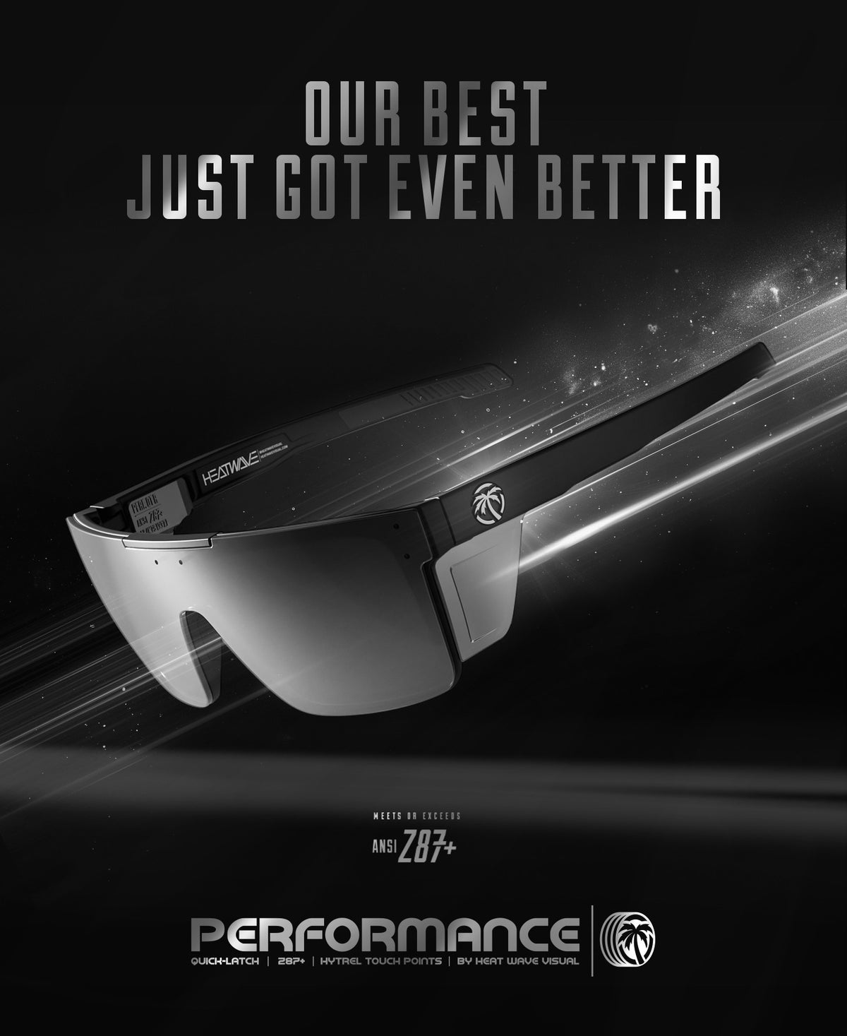 Heat Wave Visual: Highly Visual Custom Sunglasses