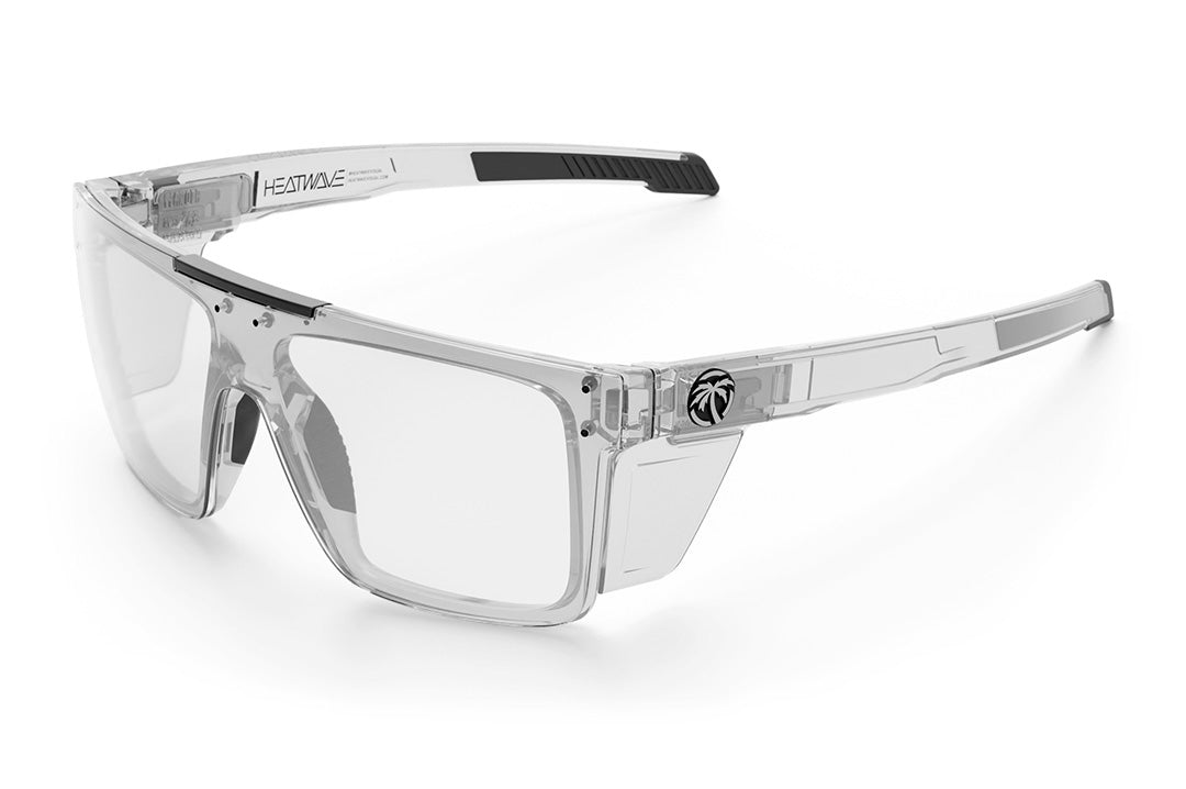 Performance Quatro Sunglasses: Anti Fog Clear Z87+ | Heat Wave Visual