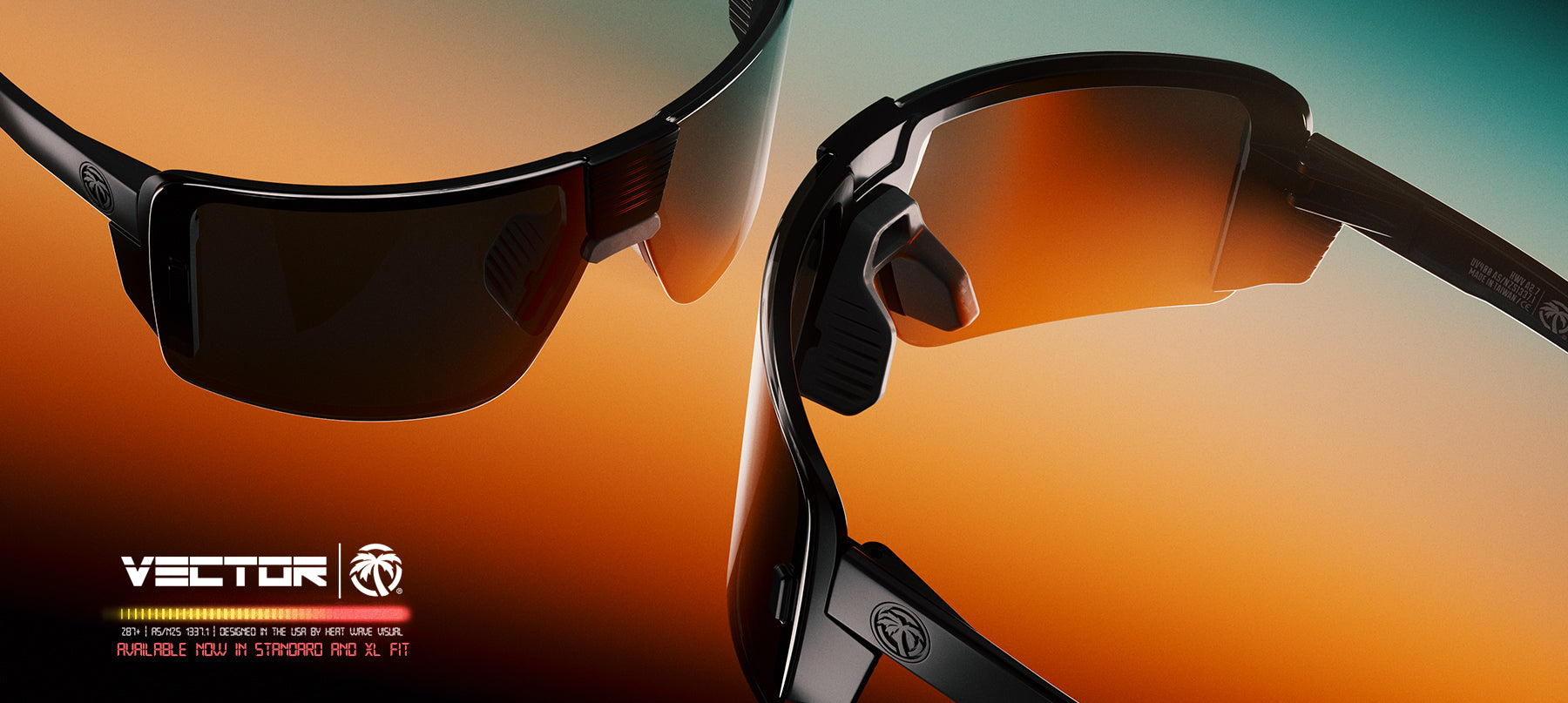 Heat Wave Visual: Highly Visual Custom Sunglasses