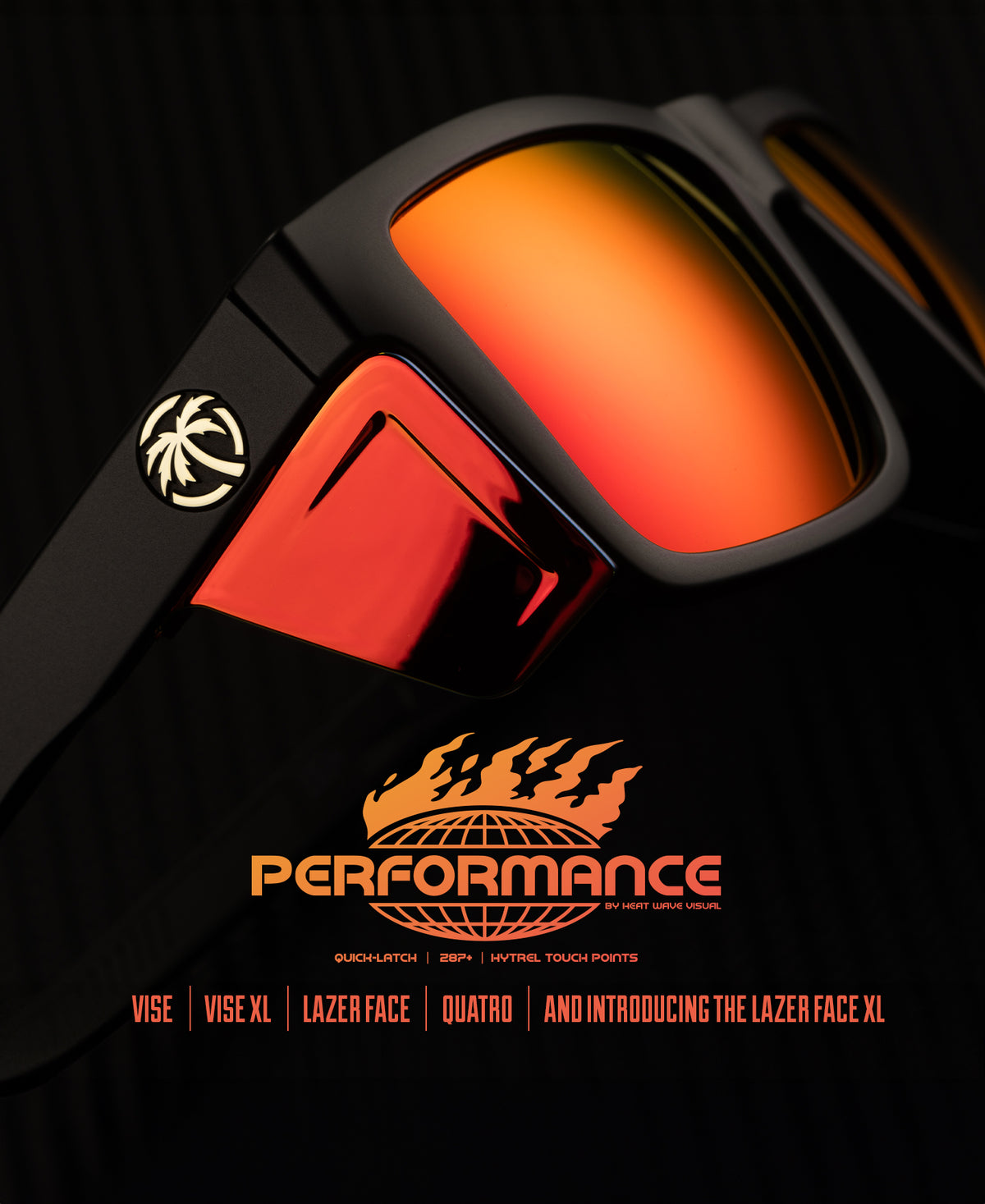Heat Wave Visual: Highly Visual Custom Sunglasses
