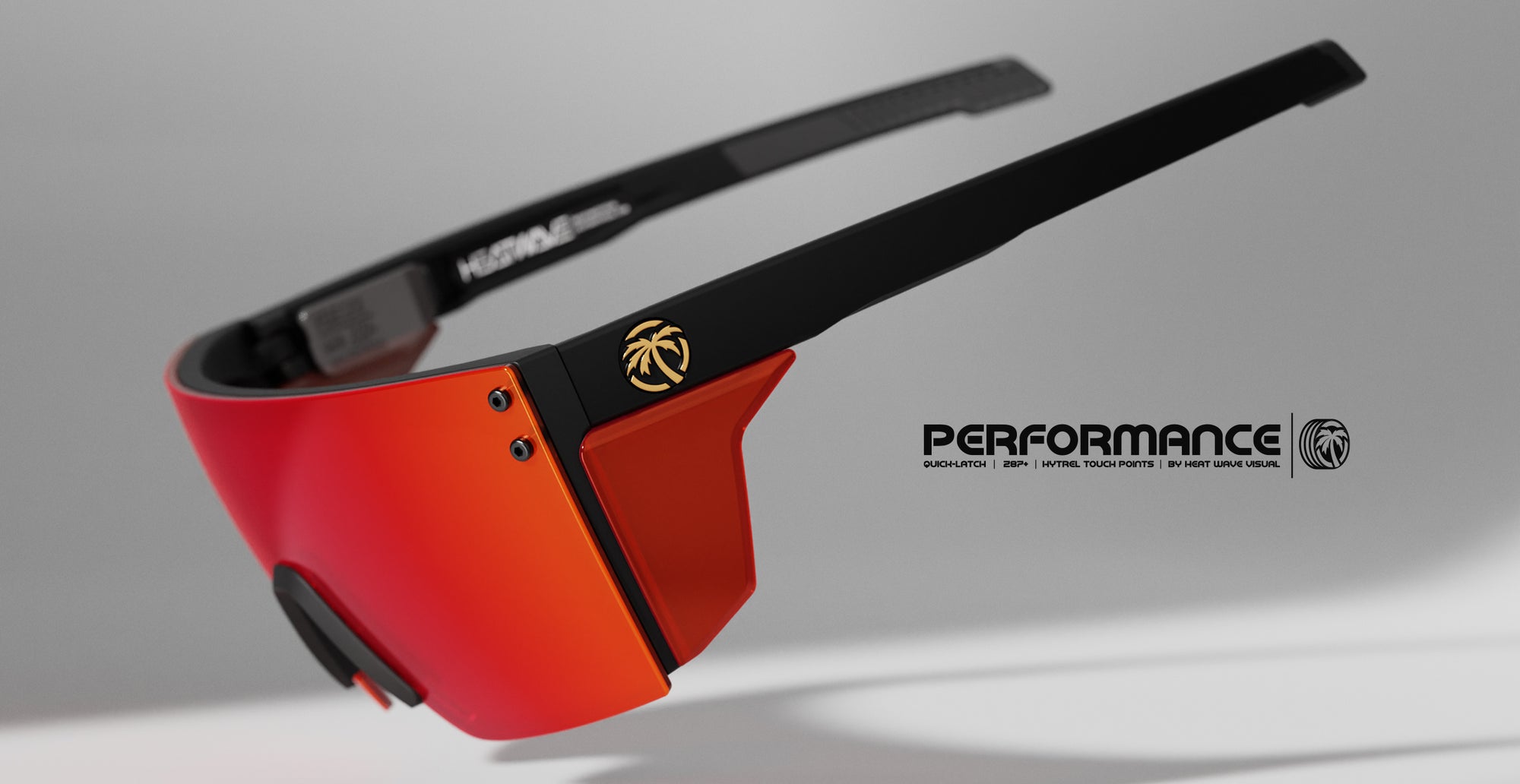 Performance Lazer Face Sunglasses Z87+ Piff | Heat Wave Visual