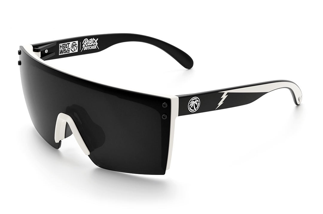 Lazer Face Sunglasses: Rusty Butcher Customs | Heat Wave Visual