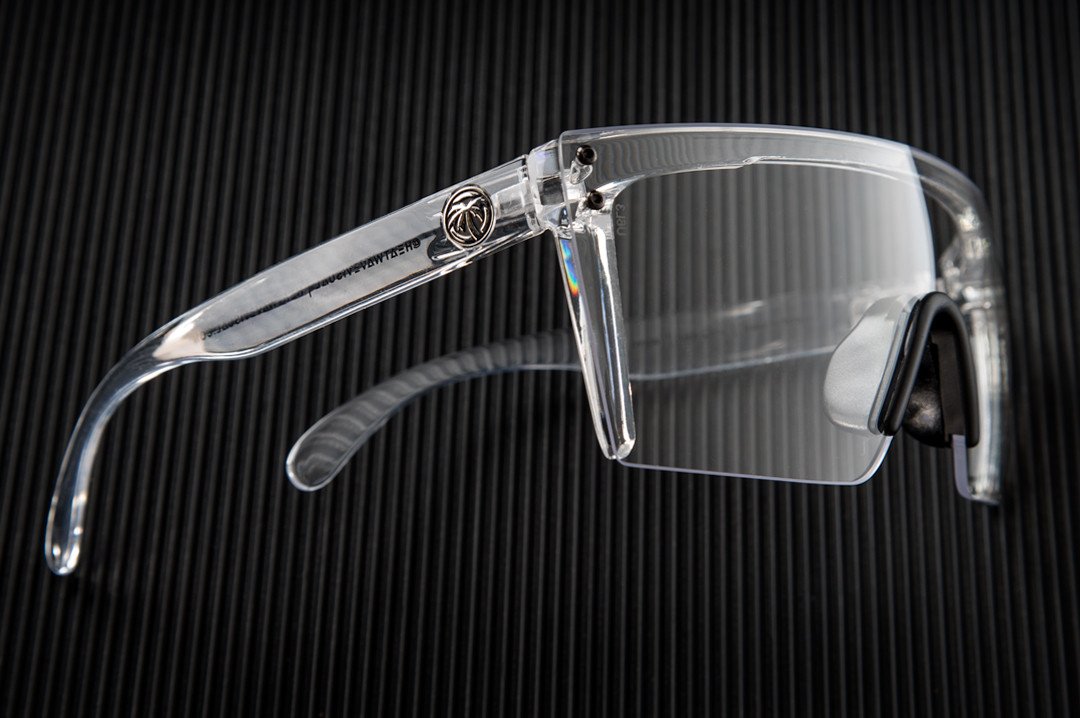 Lazer Face z87 Clear Safety Glasses | Heat Wave Visual